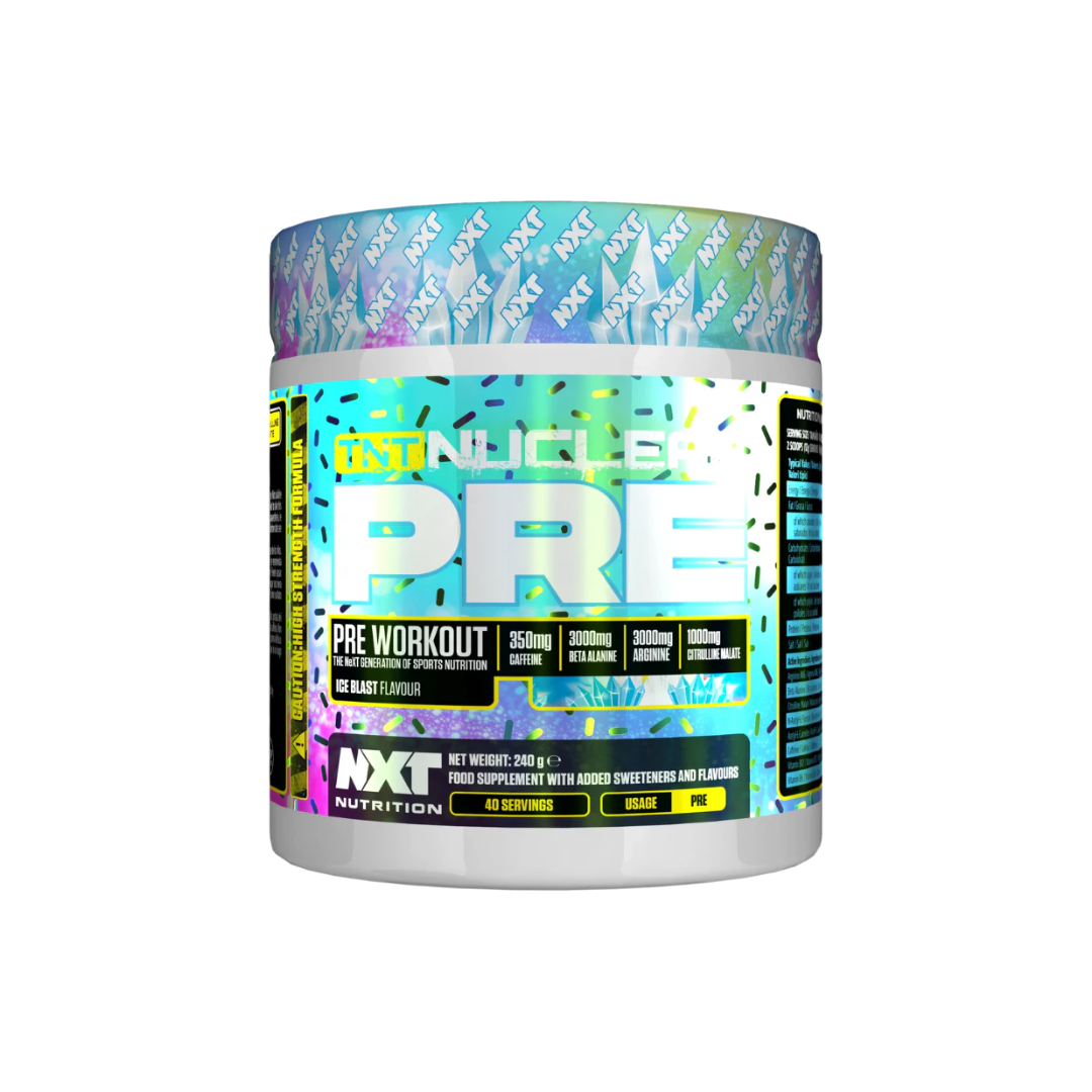 NXT Nutrition - TNT Nuclear Pre-Workout - 240g – Performance supplements