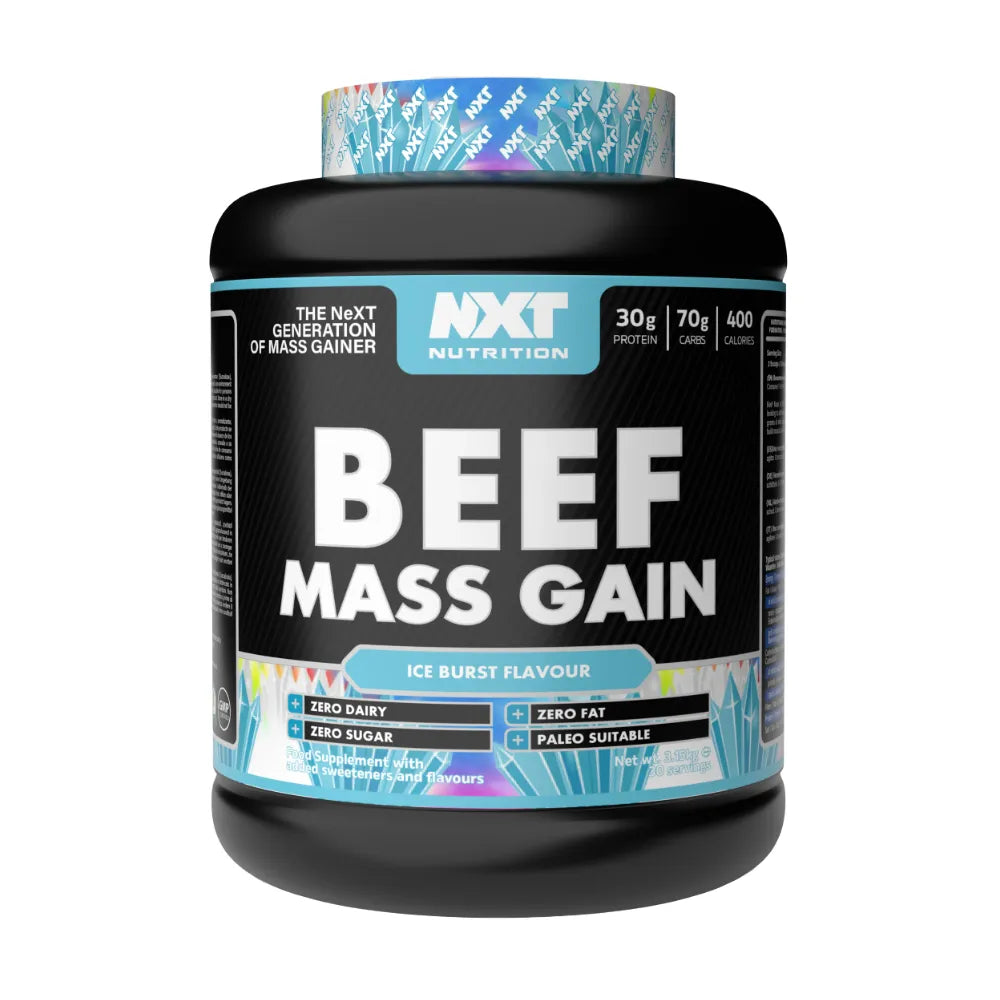 NXT Nutrition - BEEF Mass Gain - 3.15kg – Performance supplements