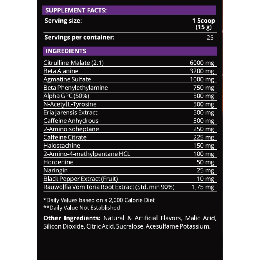 Crack - Barbarian Edition (Pre-workout) - Juicy Grape – Performance ...